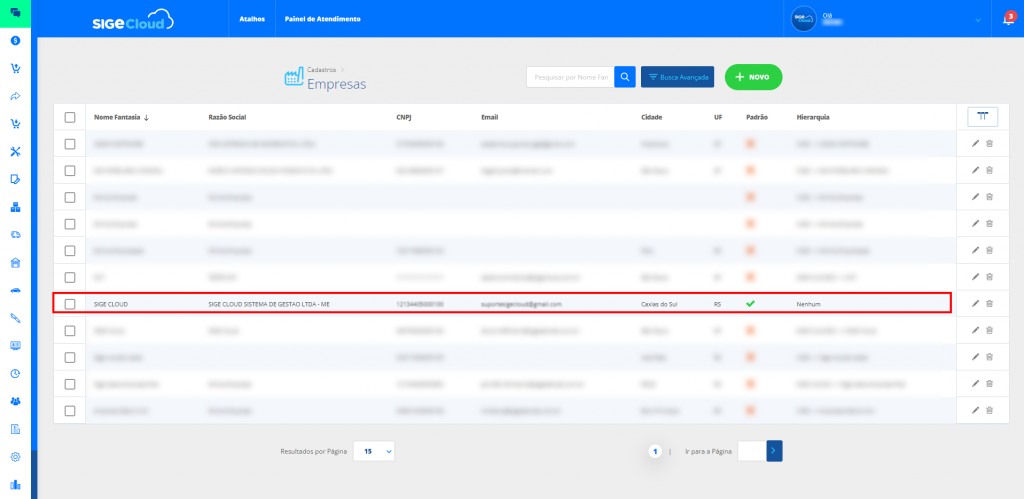 Como configurar Correios CWS no SIGE Cloud – Central de Ajuda | SIGE Cloud